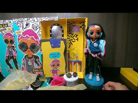 LOL Surprise OMG Cool Lev Boy Doll Unboxing and Review! - YouTube