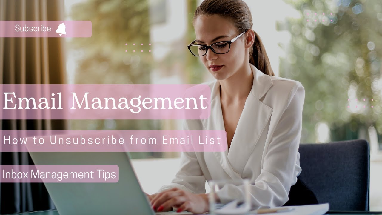 How to Unsubscribe from Email Lists | The Inbox Management Series. - YouTube