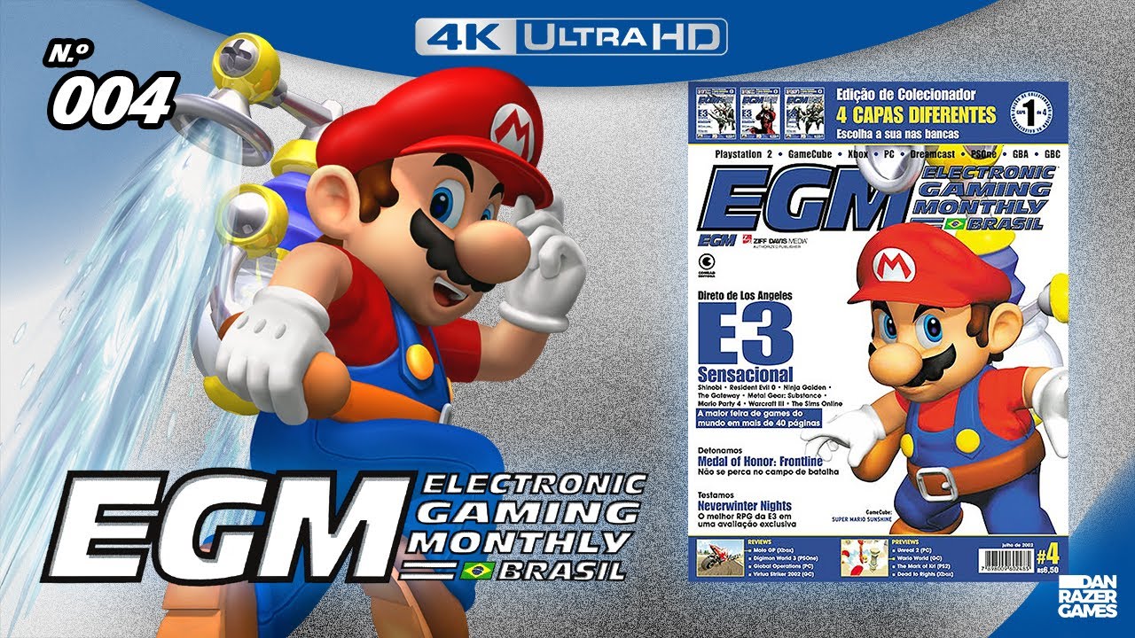 Revista em 4K EGM Electronic Gaming Monthly Brasil N.º 004 (PT-BR ...