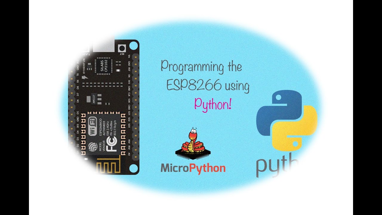 Micropython With Nodemcu Compatible Esp8266 Esp Wroom2 Youtube