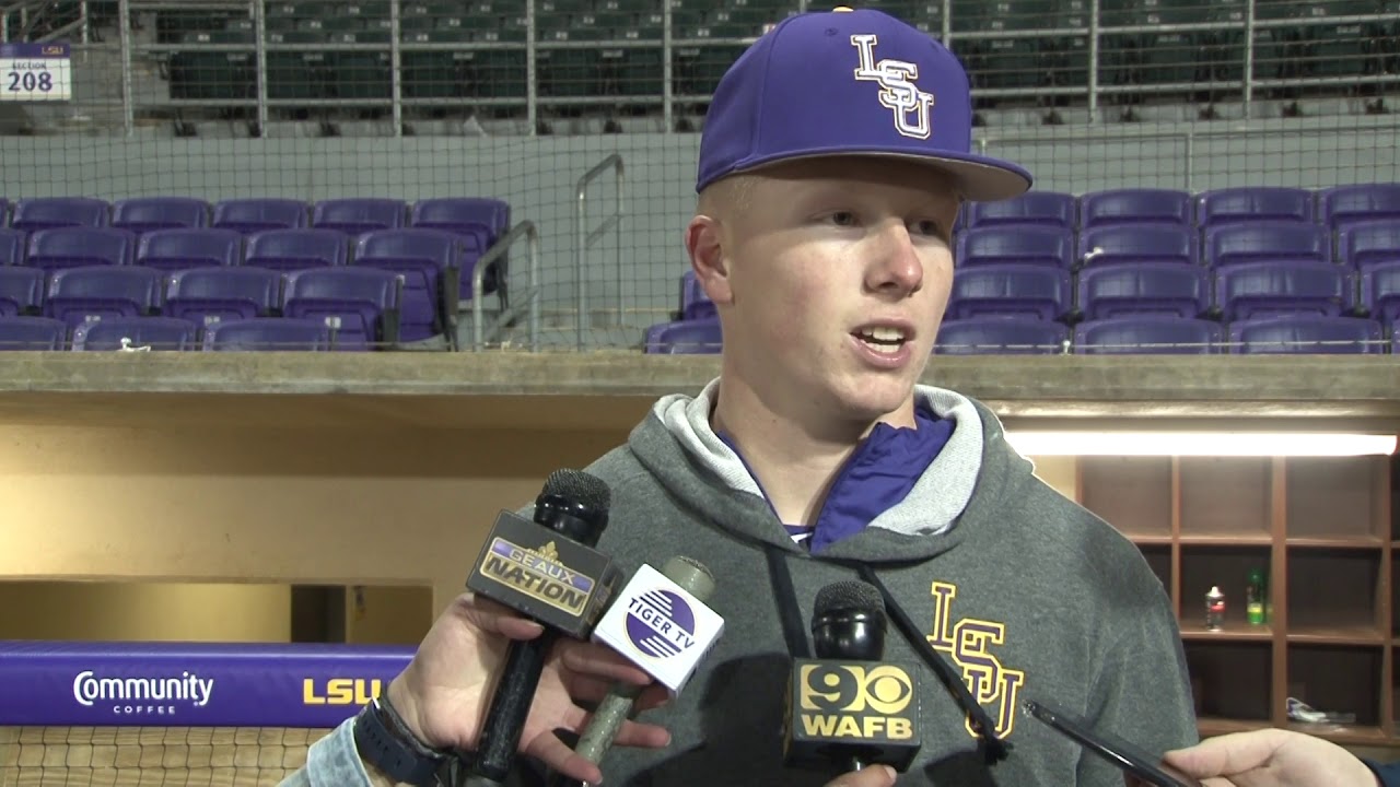 LHP Brandon Kaminer reflects on his role in the win over LA Tech - YouTube