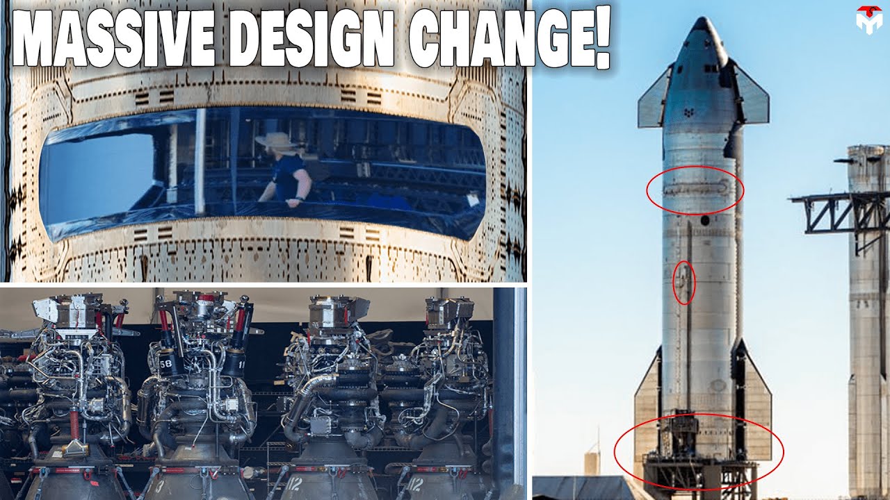 SpaceX Orbital Starship Flight 3 New Major Designs Change Everything ...
