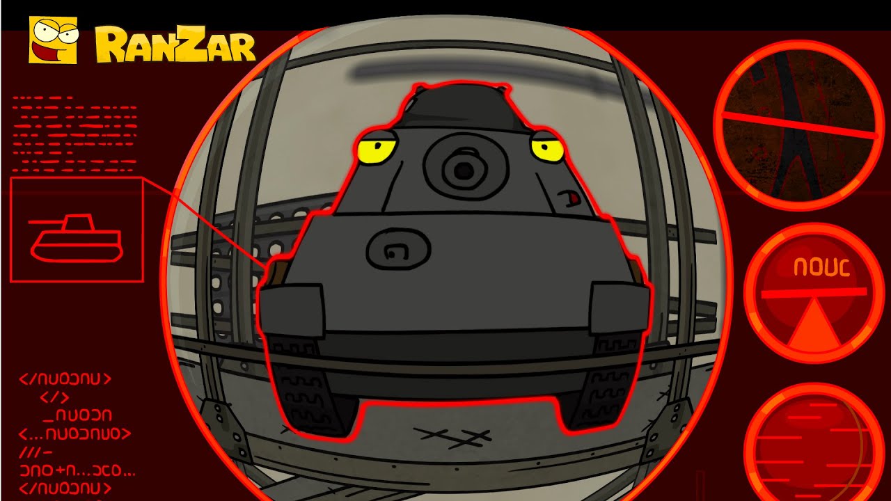 Energy for Monster HAE Part 2 RanZar Cartoons about tanks - YouTube