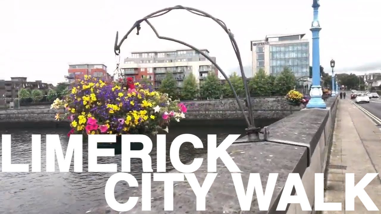 Limerick City, King John's Castle, Arthur's Quay Park, River Walk, Co ...