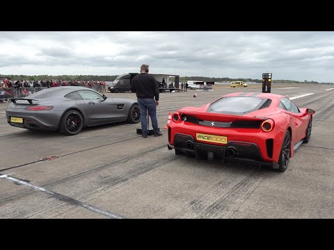 Mercedes-AMG GT S vs Ferrari 488 Pista