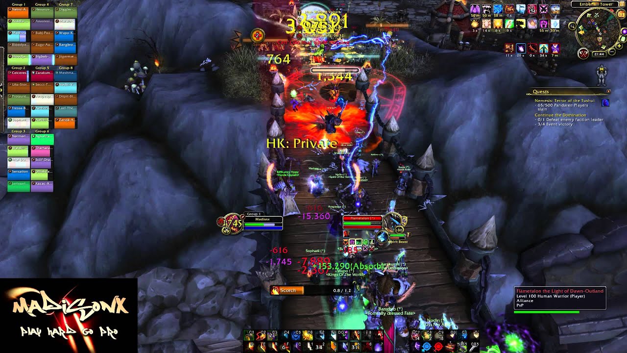 WOW - Pyromania Vol.2 - Fire Mage 6.2.2 - YouTube