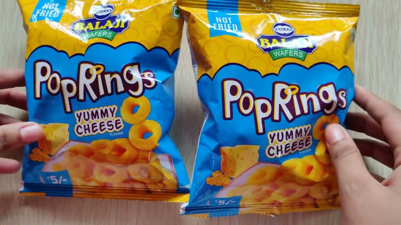PopRings Yummy Cheese rings snacks time - YouTube