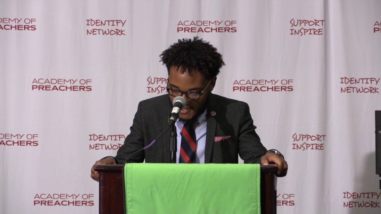 2018 National Festival of Young Preachers Wendell Shelby Wallace, AoP ...