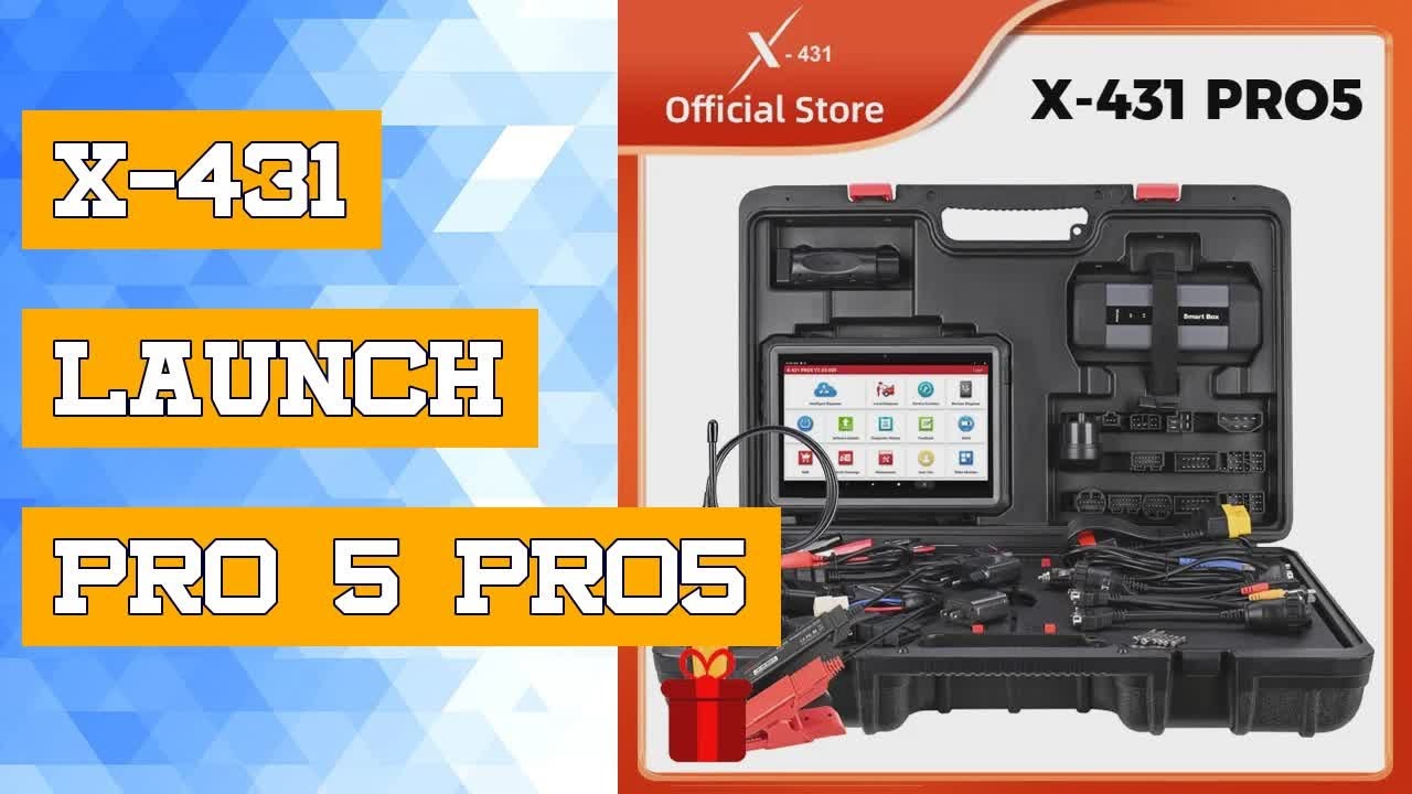 X-431 LAUNCH PRO 5 PRO5 J2534 ECU Programming Car Diagnostic Tools OBD2 ...