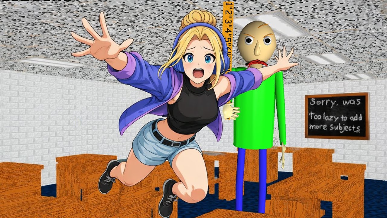EPIC Baldi's Basics Escape! - YouTube