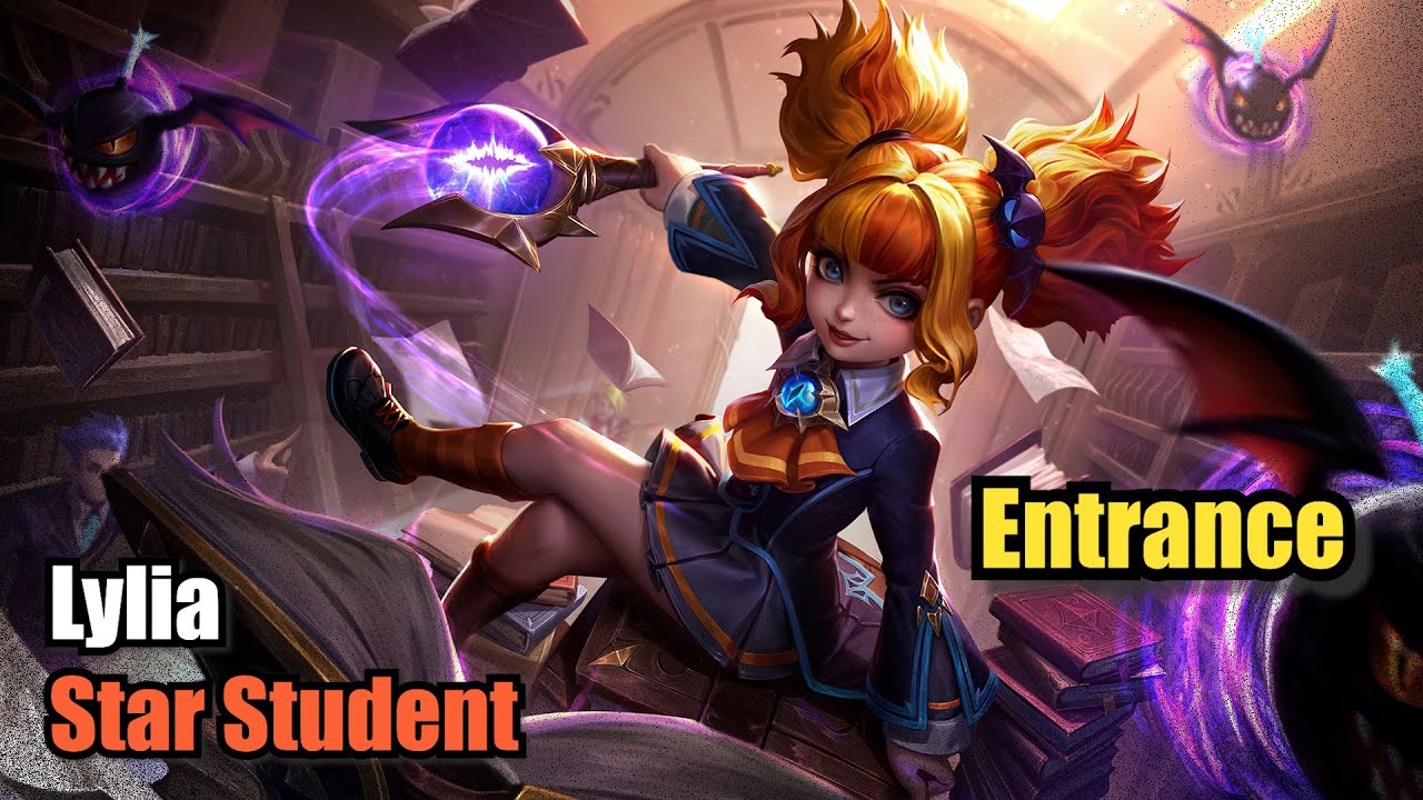 Lylia Star Student Entrance Elite Skin (Upscale 4K) Mobile Legends ...