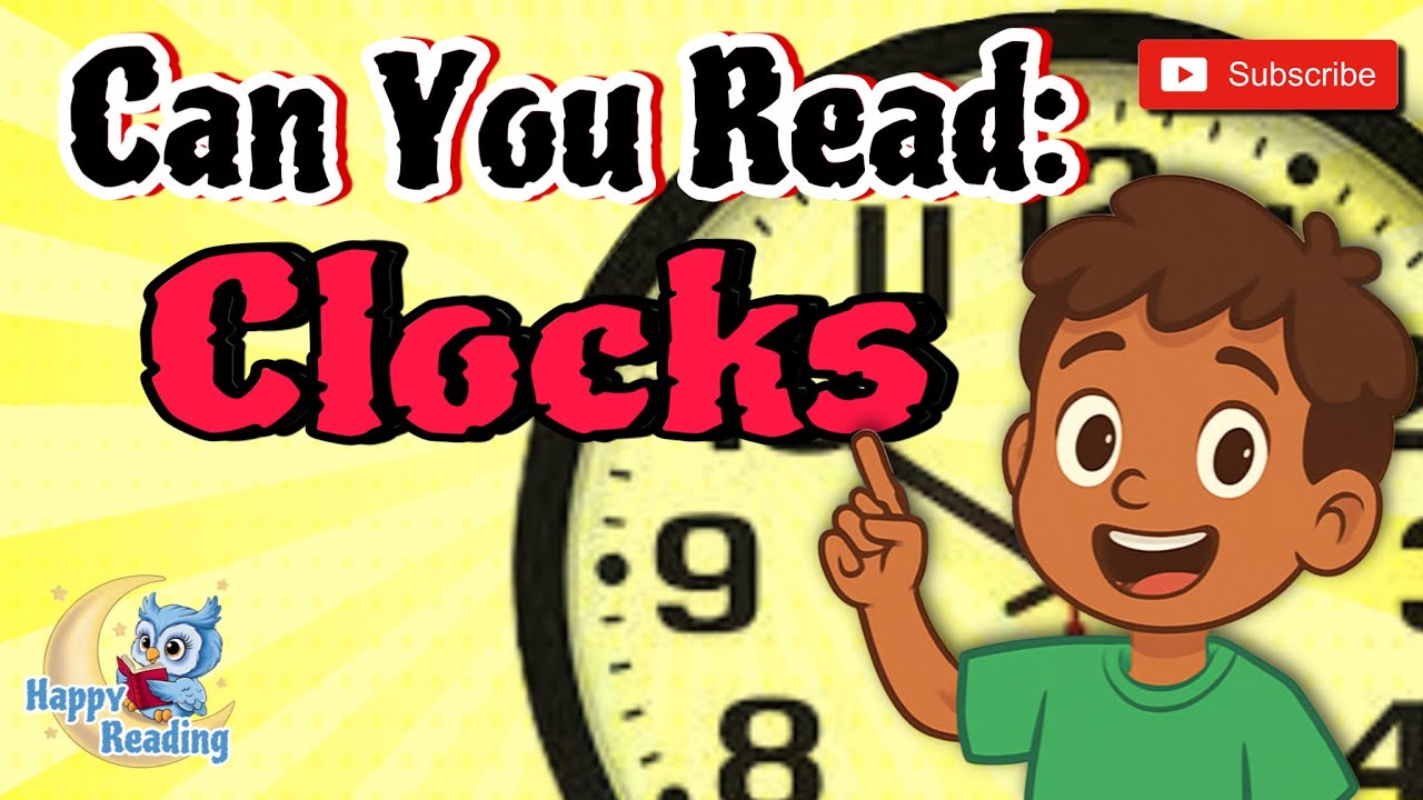 Let's Learn How to Read Clocks! ⏰ - YouTube