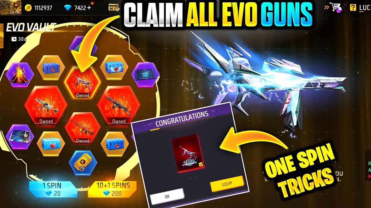NEW EVO VAULT EVENT FREE FIRE | FREE FIRE NEW EVENT | FF NEW EVENT ...