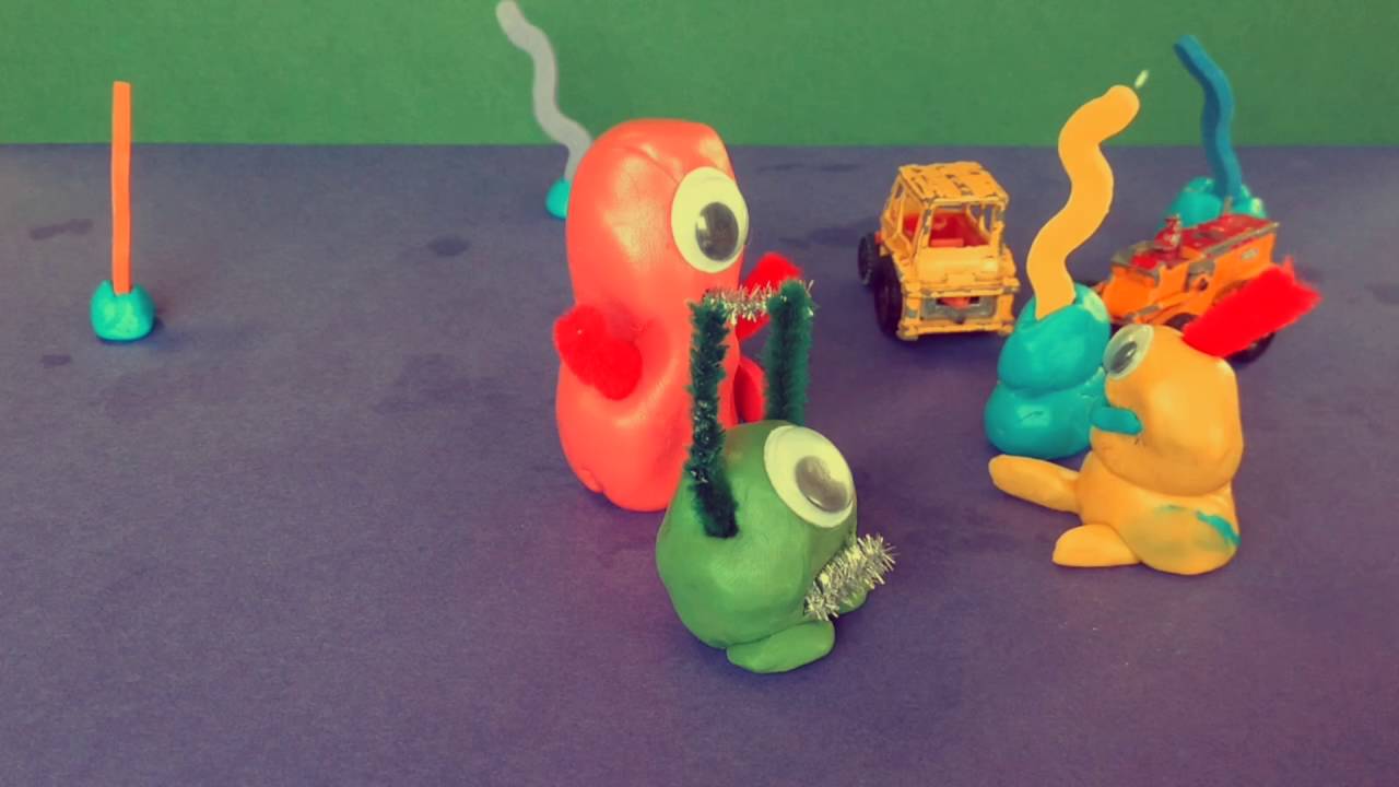 Group 10 animation - Space monster - YouTube