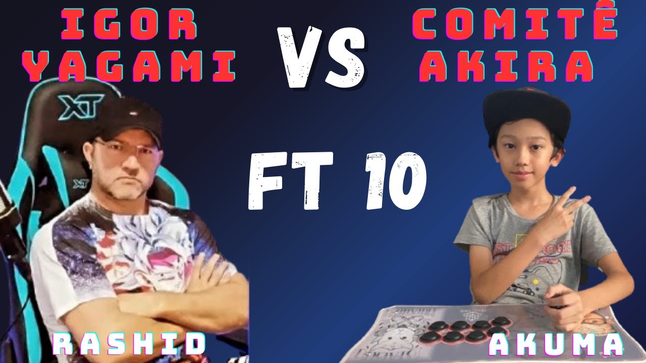 SF6 FT10 Especial Igor x Comitê Akira (11 anos) - YouTube