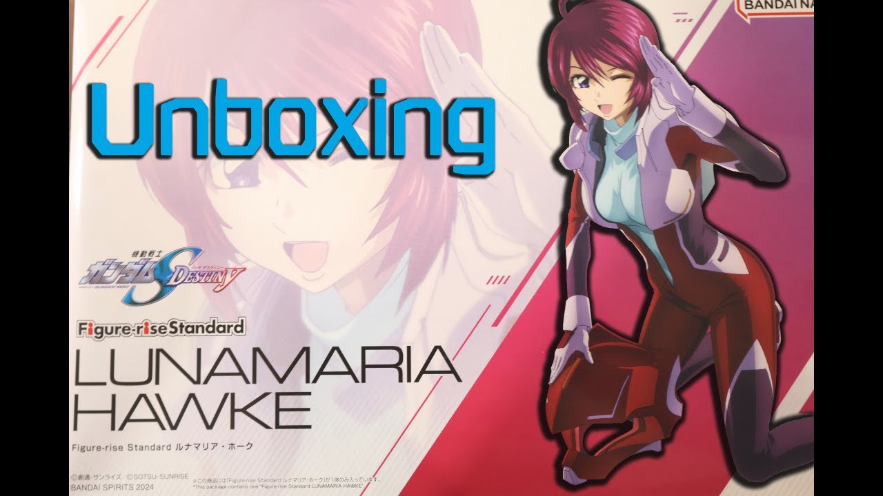 New Lunamaria Hawke Gundam SEED Destiny Figure-rise Standard - YouTube