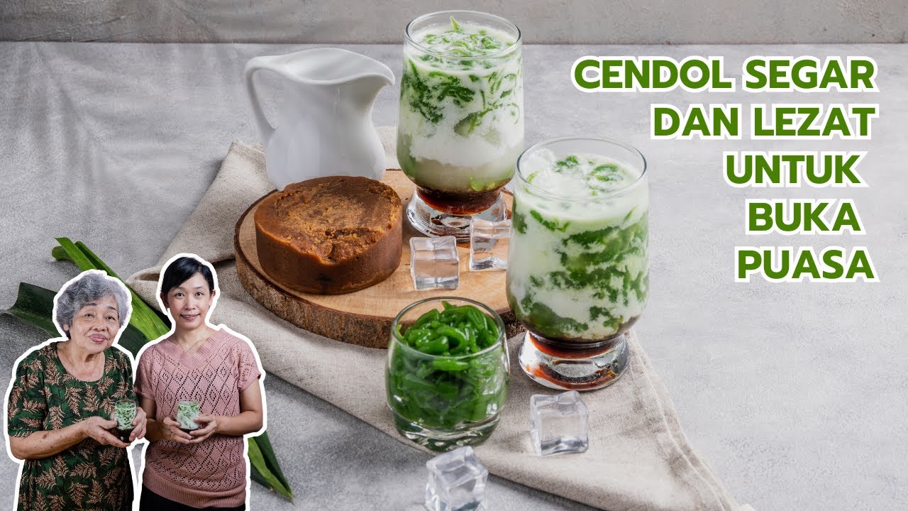 Resep Mudah dan Enak Cara Membuat Cendol sebagai Menu Buka Puasa - YouTube