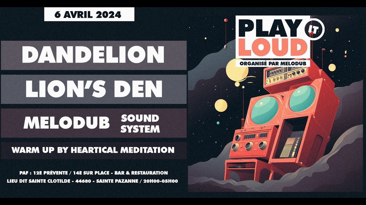 Ical Ises - Dandelion Dj-Set on Melodub Soundsystem / Nantes / 6.April ...