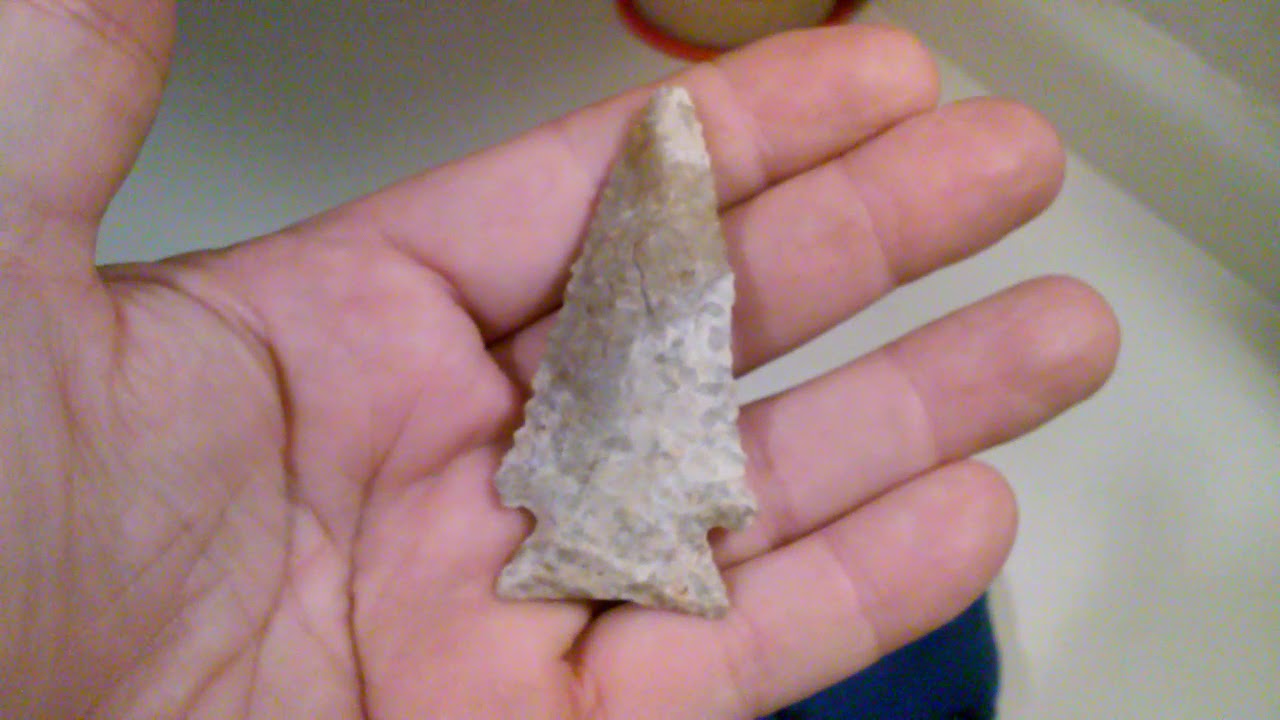 KIRK CORNER NOTCHED ARROWHEAD 5-5-2015 - YouTube