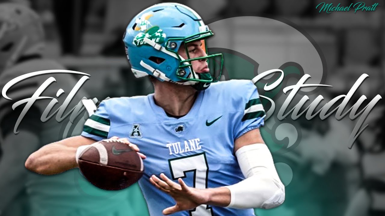 Michael Pratt (QB) - Film Study - Tulane Green Wave, 2024 NFL Draft ...