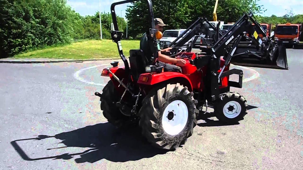 Siromer 304 compact tractor - YouTube