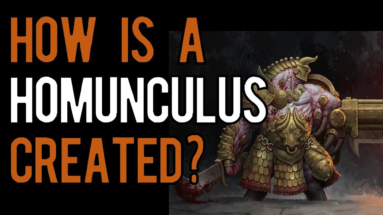 How A Homunculus Is Created | Trench Crusade Lore - YouTube