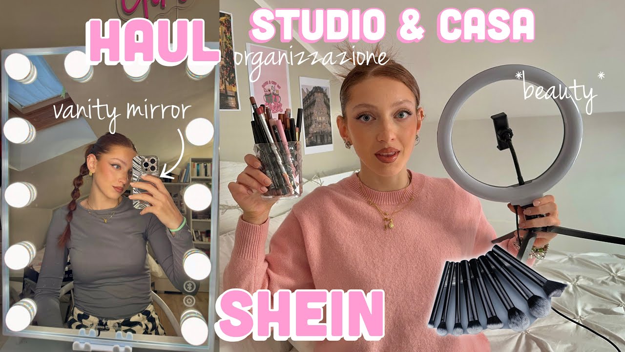 HAUL ORGANIZZAZIONE CASA e STUDIO SHEIN 💸 *codice sconto* - YouTube