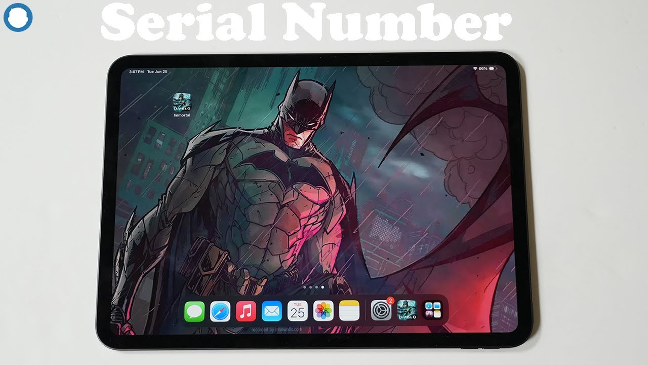 How To Find Serial Number on iPad Pro M4 - YouTube