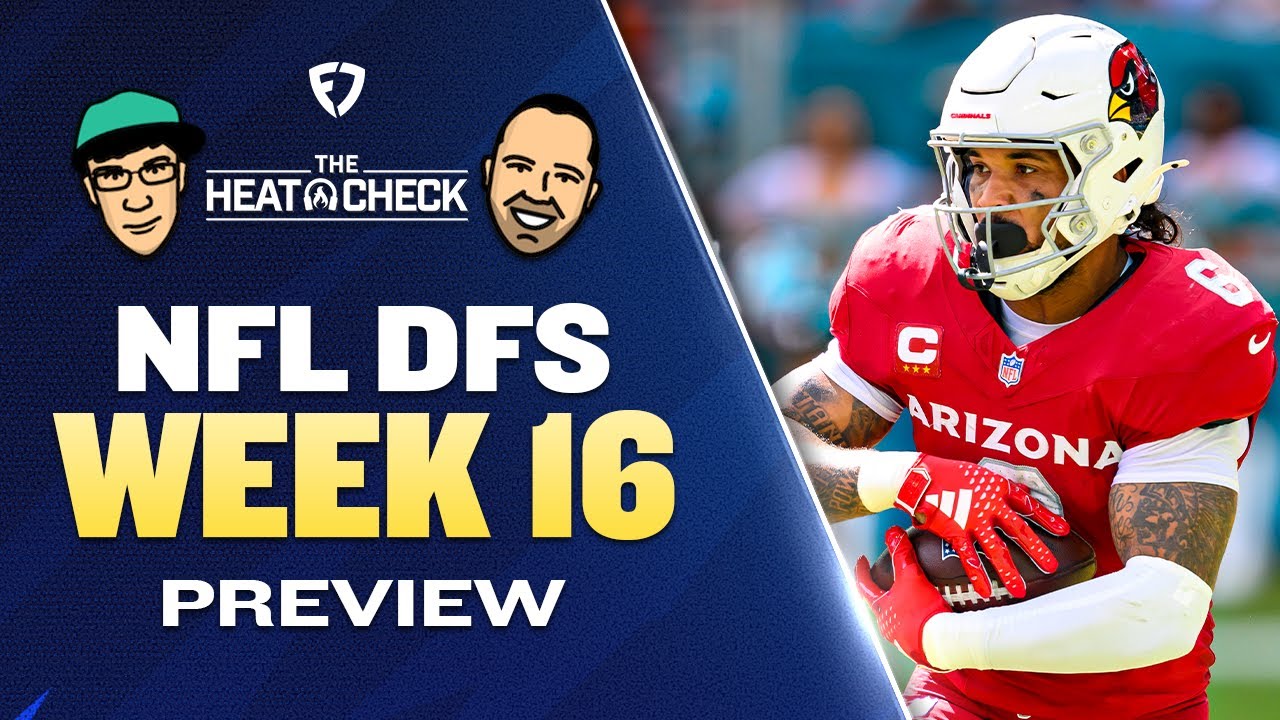 NFL DFS Week 16 Picks | FanDuel Lineup Advice - YouTube