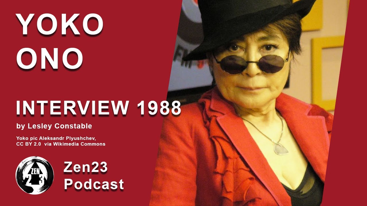 Yoko Ono, interviewed in 1988 by Lesley Constable. - YouTube