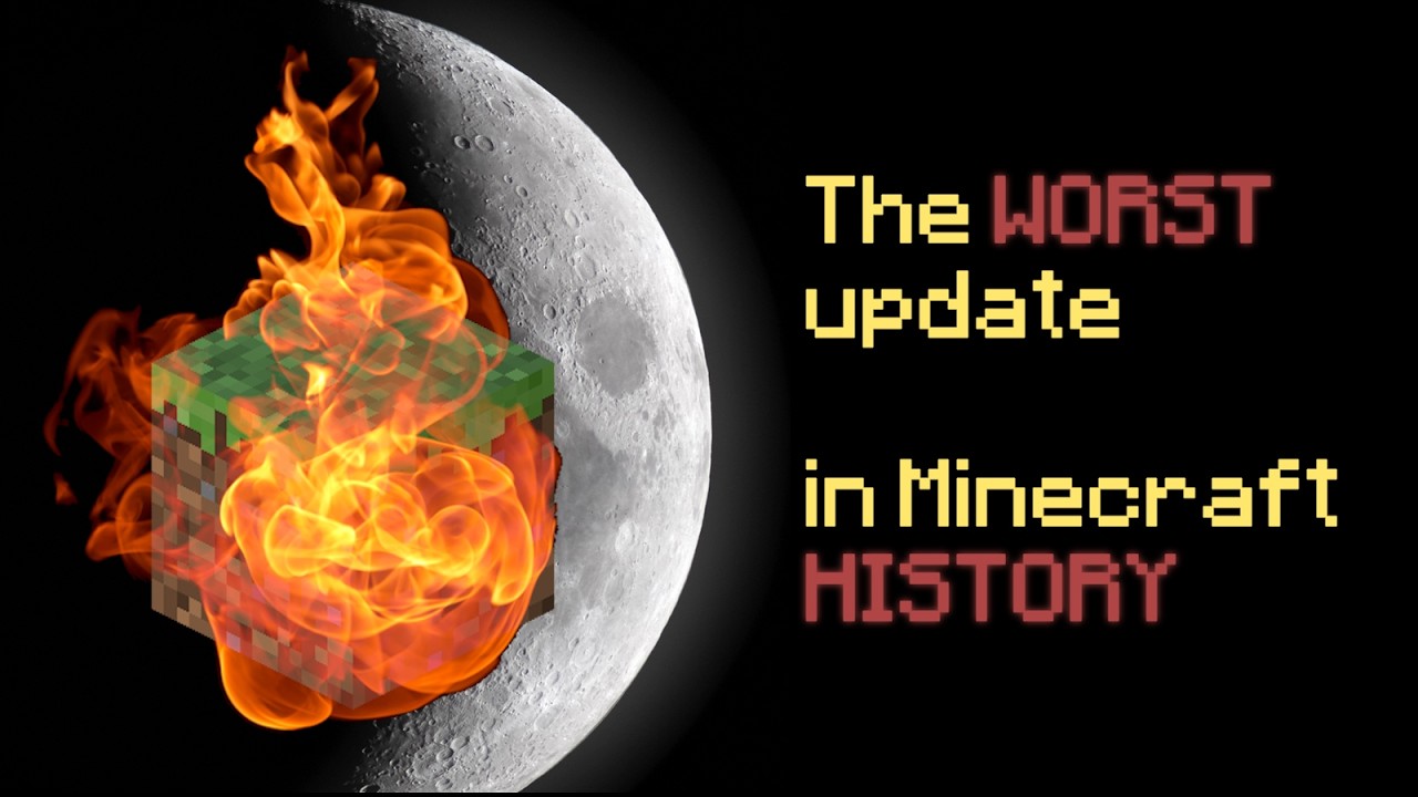 The WORST update in Minecraft History?! - YouTube