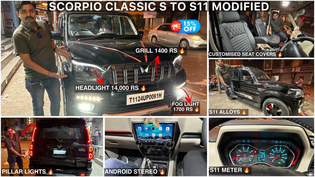 S To S11 Modified Scorpio Classic scorpio classic s Scorpio modified ...