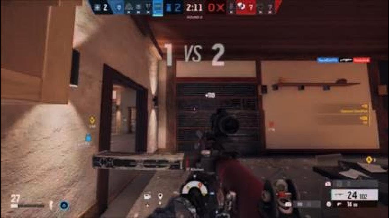 SIEGE 1V5/2V5 ACES - YouTube