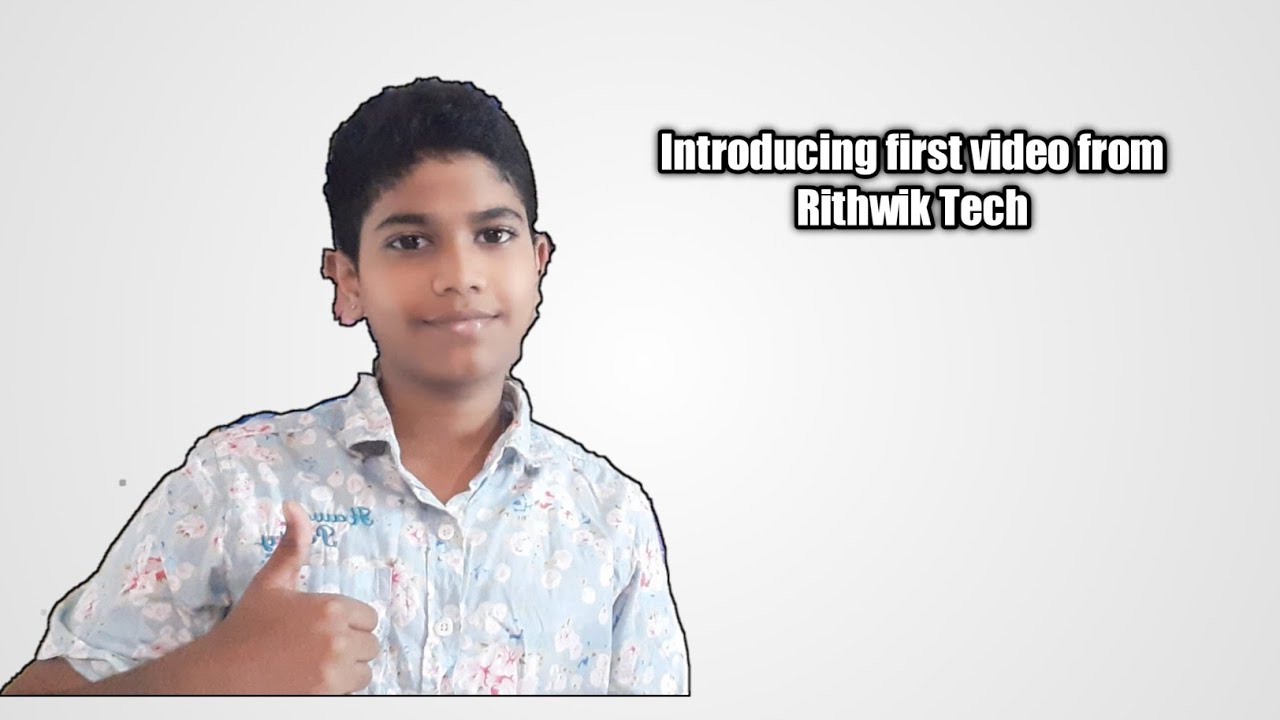 RITHWIK TECH OPENING MY DETAILS - YouTube