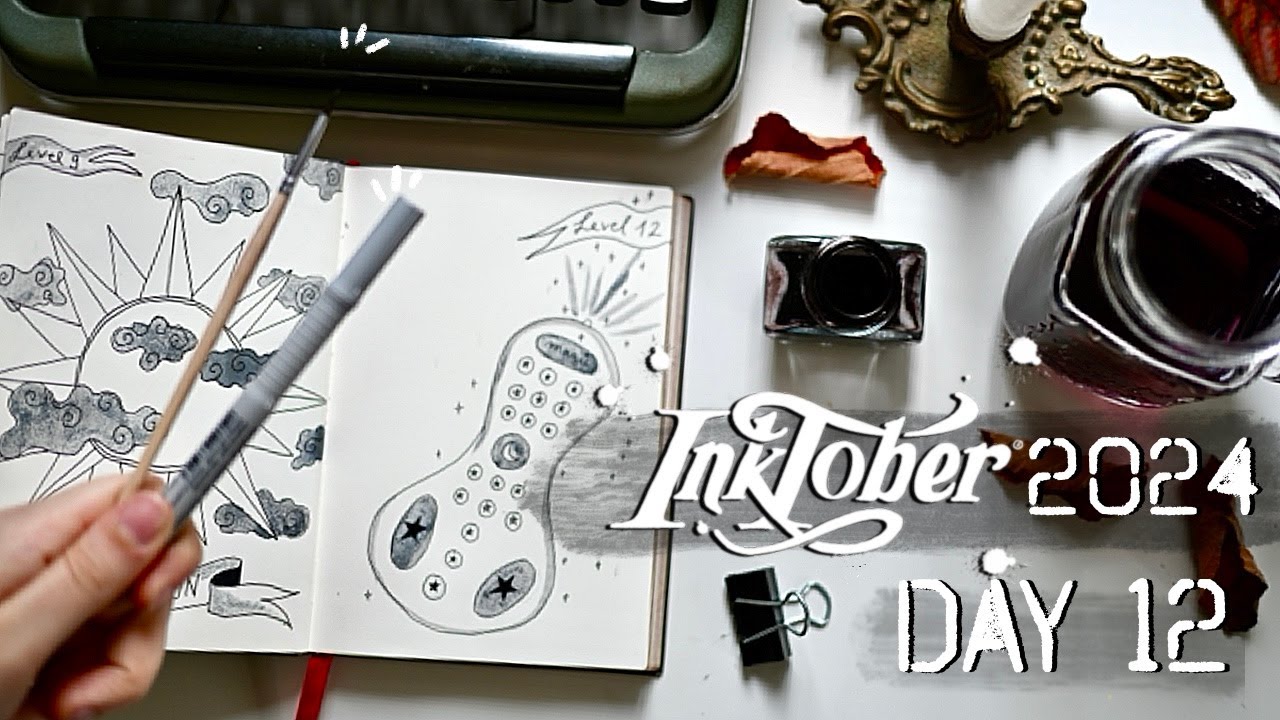 Inktober Day 12: Remote • Inktober 2024 • lets create a & chat about ...
