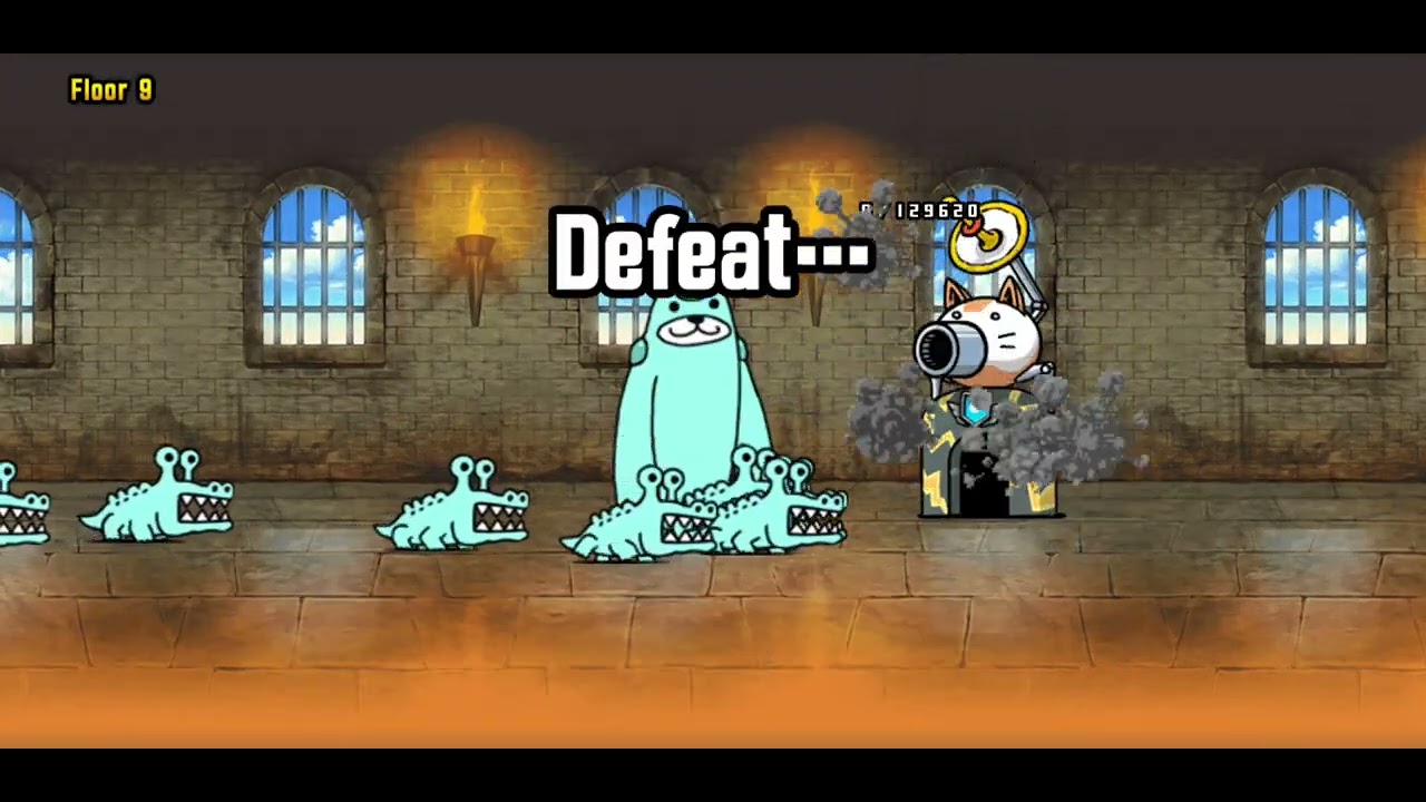 Almost Beat the Alien Citadel!!! Battle cats - YouTube