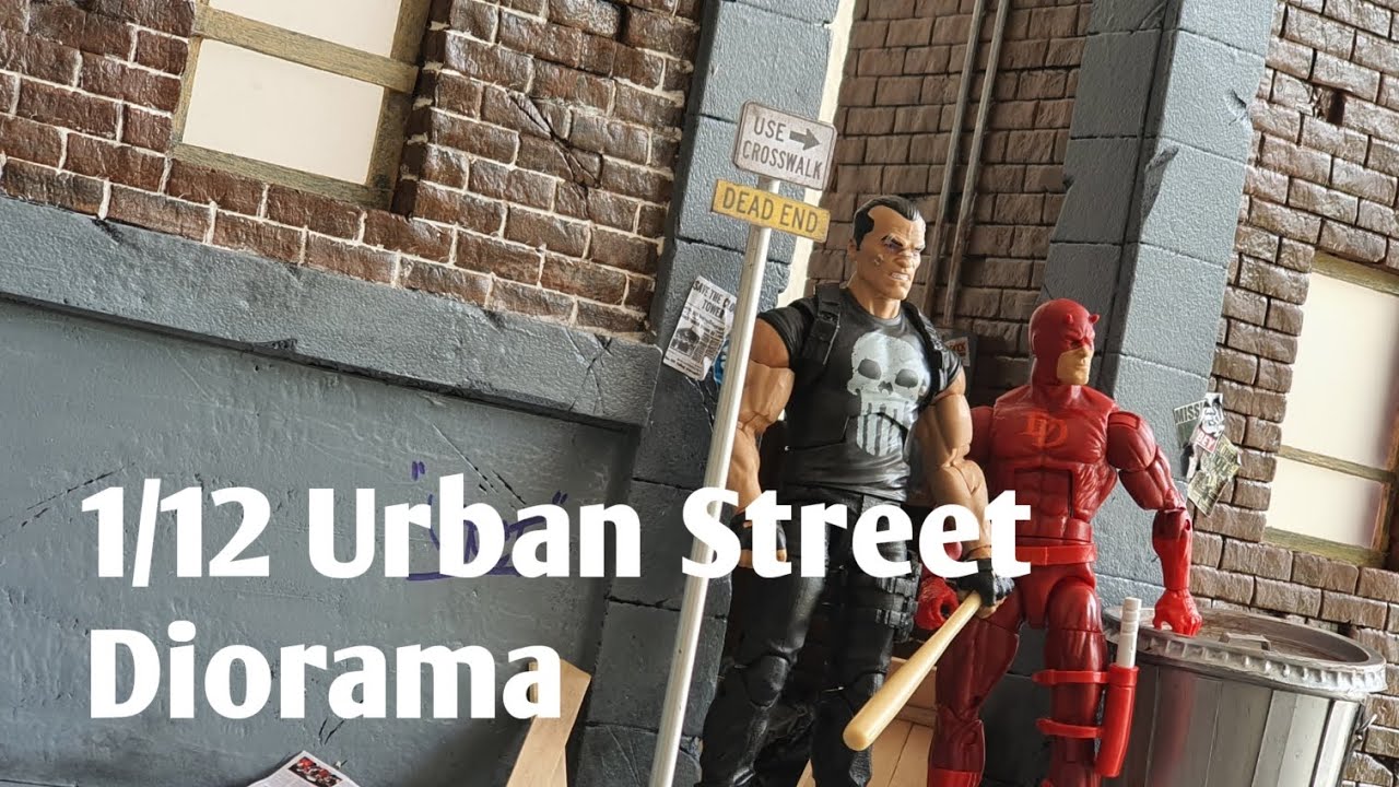 1/12 Urban Street Diorama - YouTube