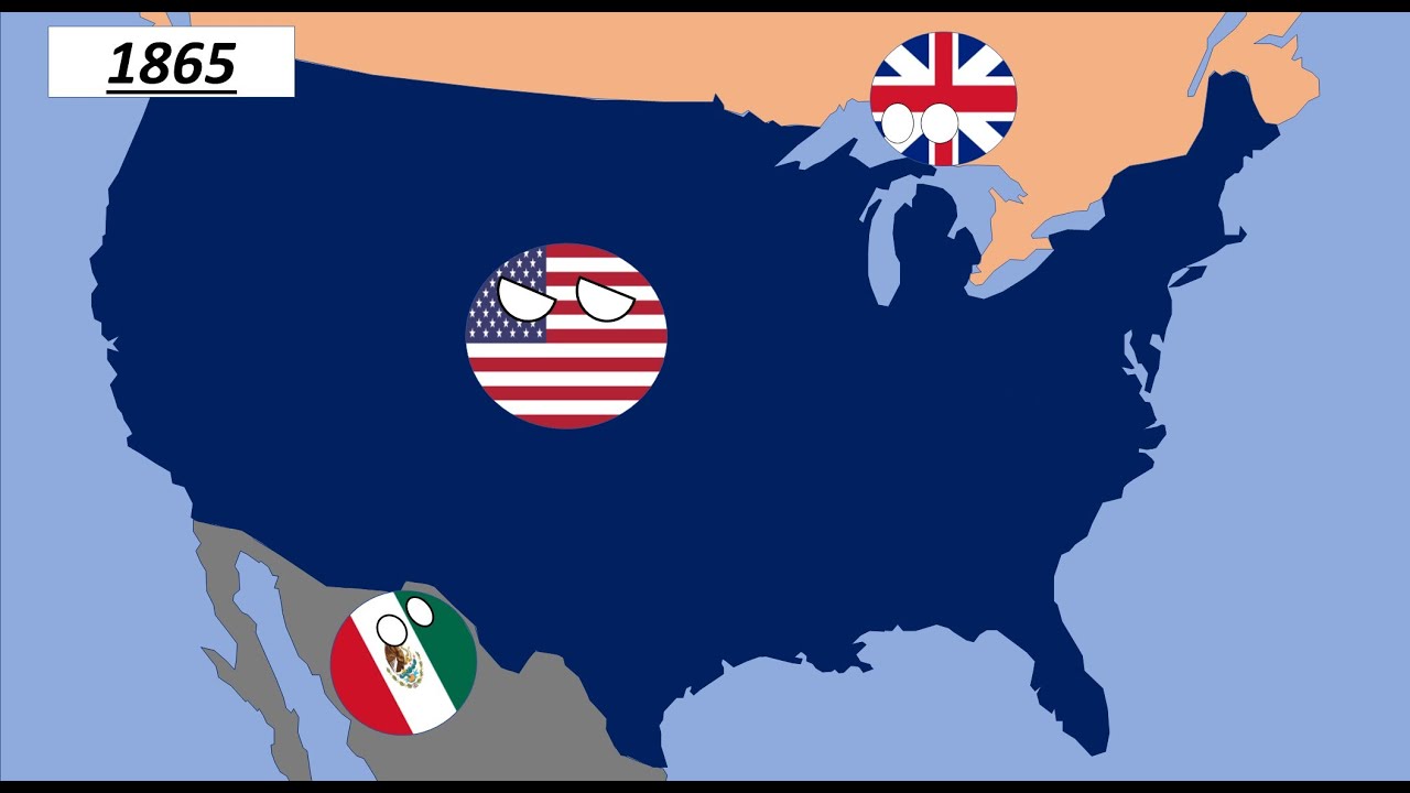 History of USA Countryballs [1850-2022] - YouTube