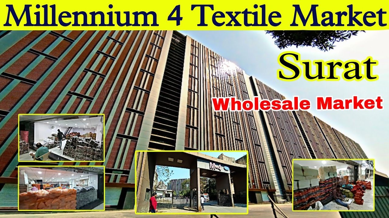 Millennium Textile Market 4 | Wholesale Market in Surat | MTM 4 Market | Millennium 4 Market ...