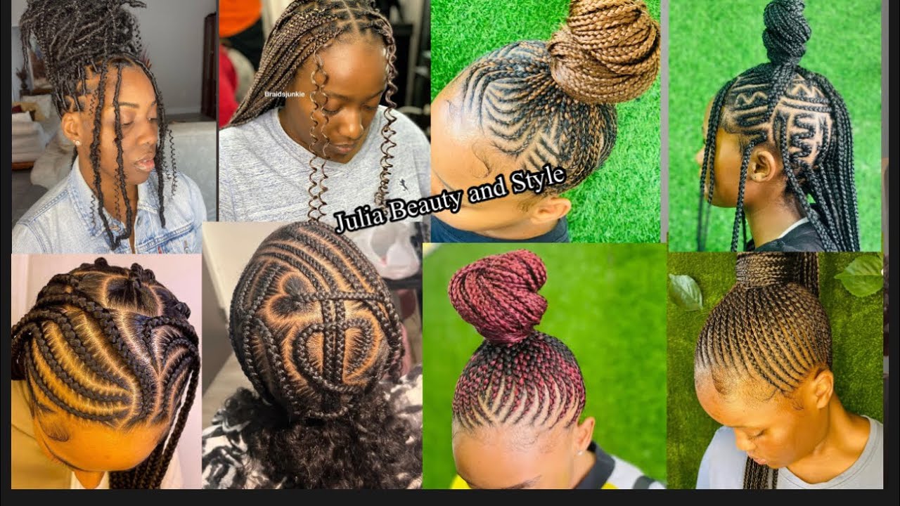 🦋 💖🦋 SLAYED BRAIDS COMPILATIONS 💖 - YouTube