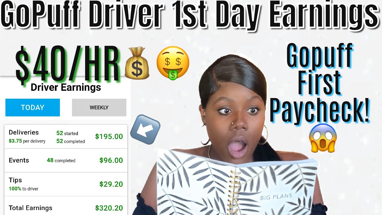 GoPuff earnings! How much money I made in 1 Day! Is it worth it? Gopuff ...