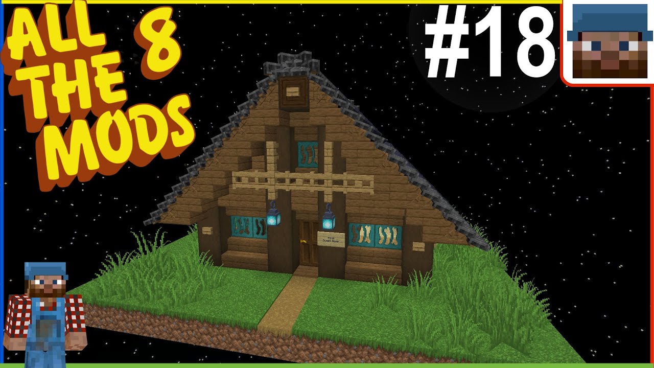 ATM8 #18 - How NOT to Build a Space Station! - YouTube