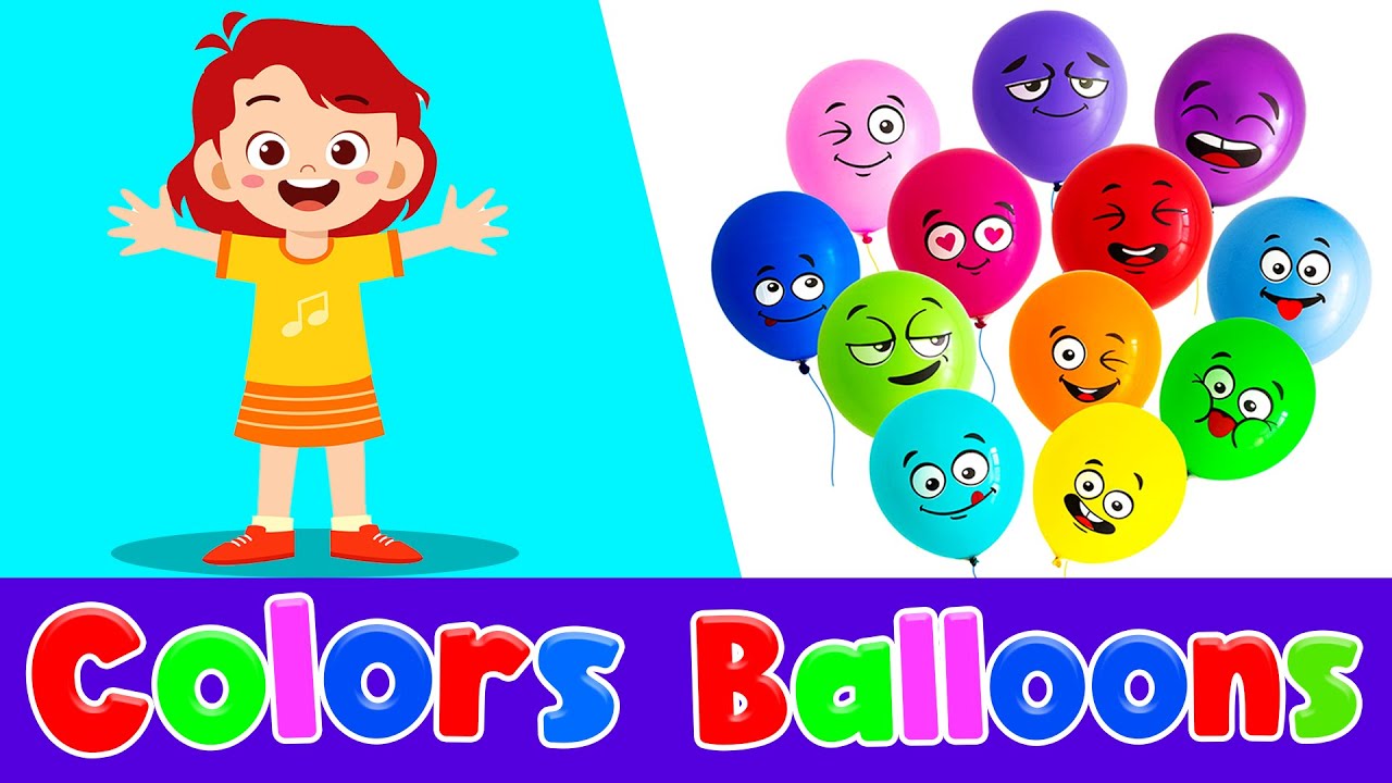 Best Learn Colors With Balloons | Colors Name | Early Education For ...