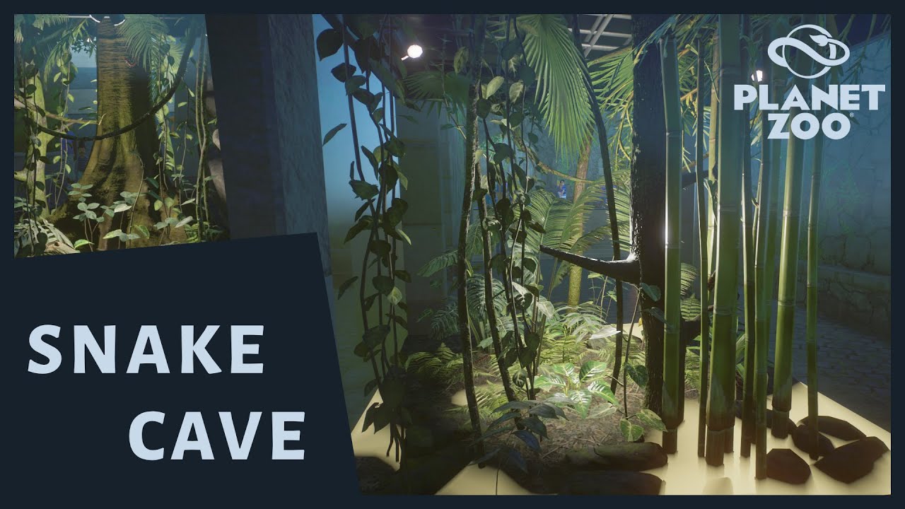 Snake Cave - Planet Zoo speed build - Greenbourne #1 - YouTube