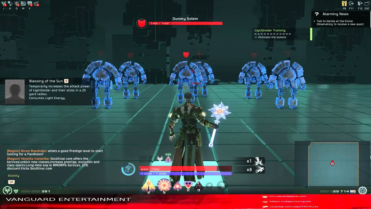 SkyForge Lightbinder Training - YouTube