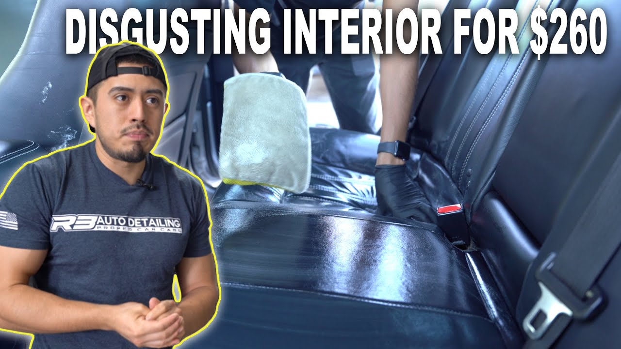 How We Professionally Clean a Disgusting Car Interior in 2.5 Hours ...
