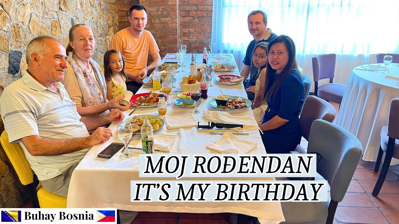 Proslavljam rođendan sa svojom bosanskom porodicom | Celebrating my ...