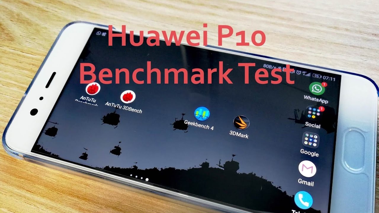 Huawei P10 Benchmark Test - YouTube