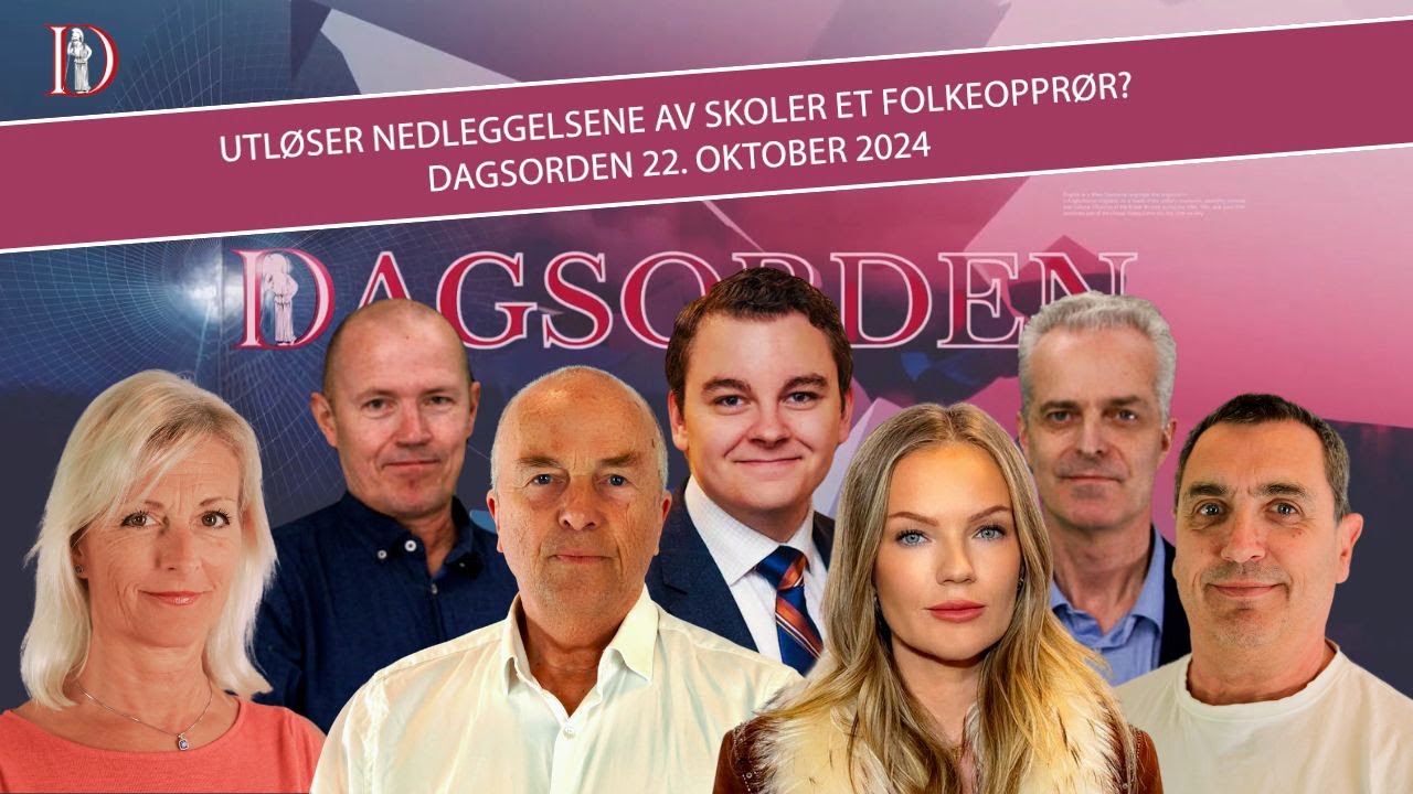 Utløser nedleggelsene av skoler et folke­opprør? | Dagsorden 22 ...