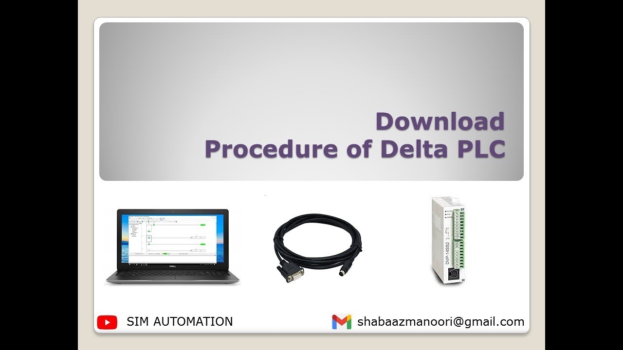 How to Download Program to Delta PLC DVP14SS2 Using WPLSoft Step-by ...
